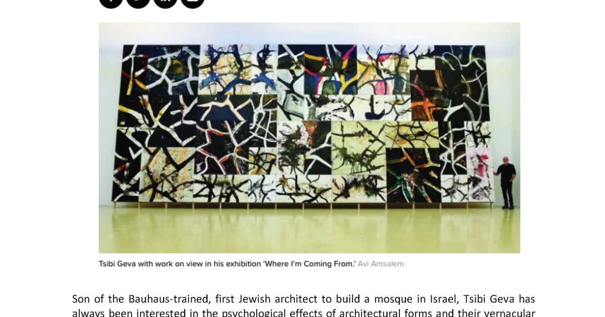 Tsibi Geva: SUBSTRATA | January 9 - February 15, 2020 | Albertz Benda